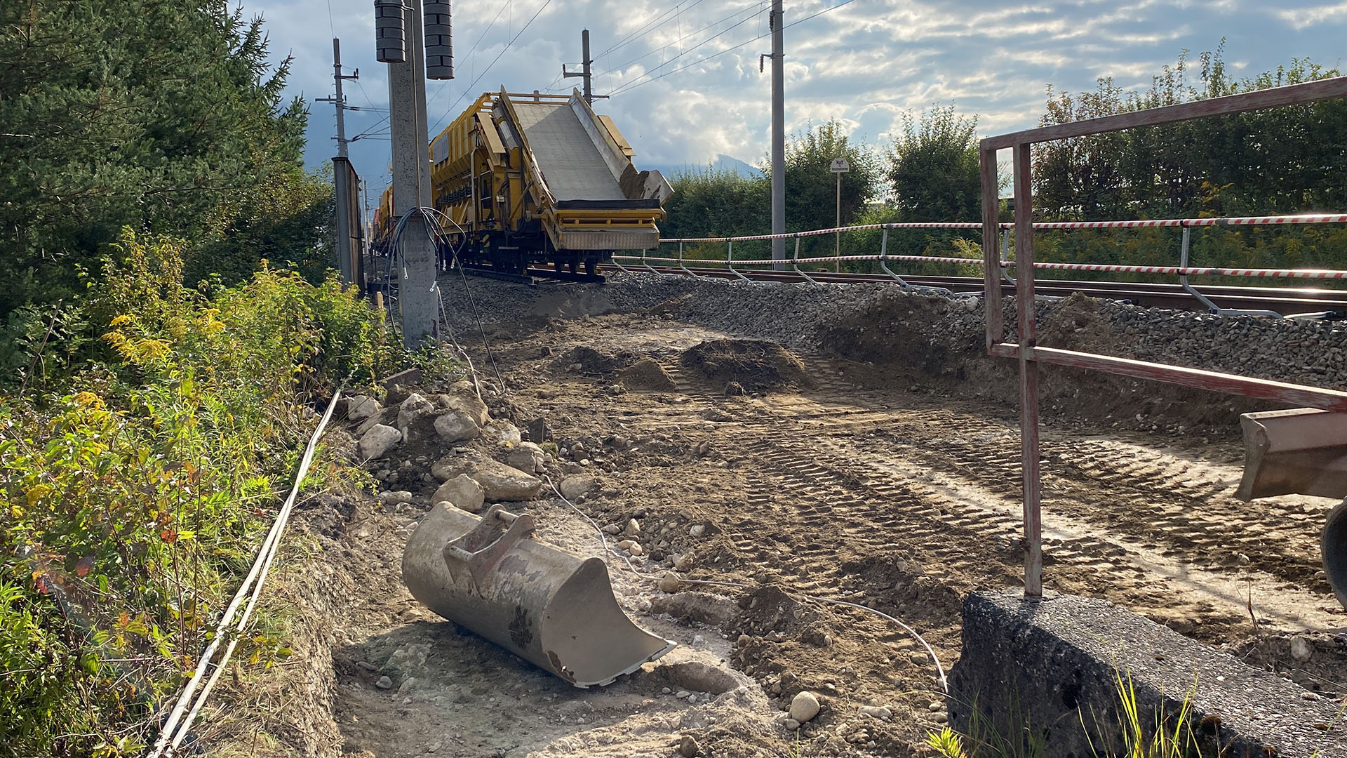Gesamtumbau Hauptarbeiten Bf. Telfs-Pfaffenhofen - Ingenieurbüro Hupfau